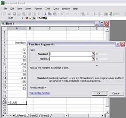 Function Arguments Dialog Box In Microsoft Excel Picture Image Photo